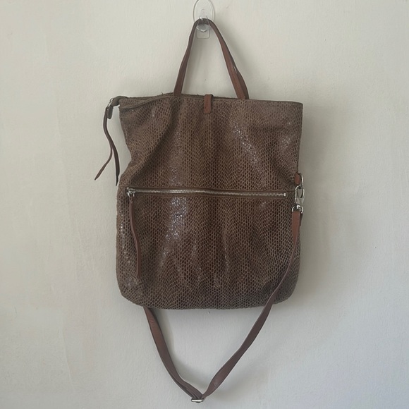 Sorial | Bags | Sorial New York Python Messenger Snake Crossbody Bag ...